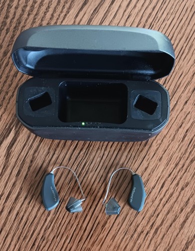 Resound GN Linx Quattro TS 61 Rechargeable Hearing Aids,TV Steamer ...