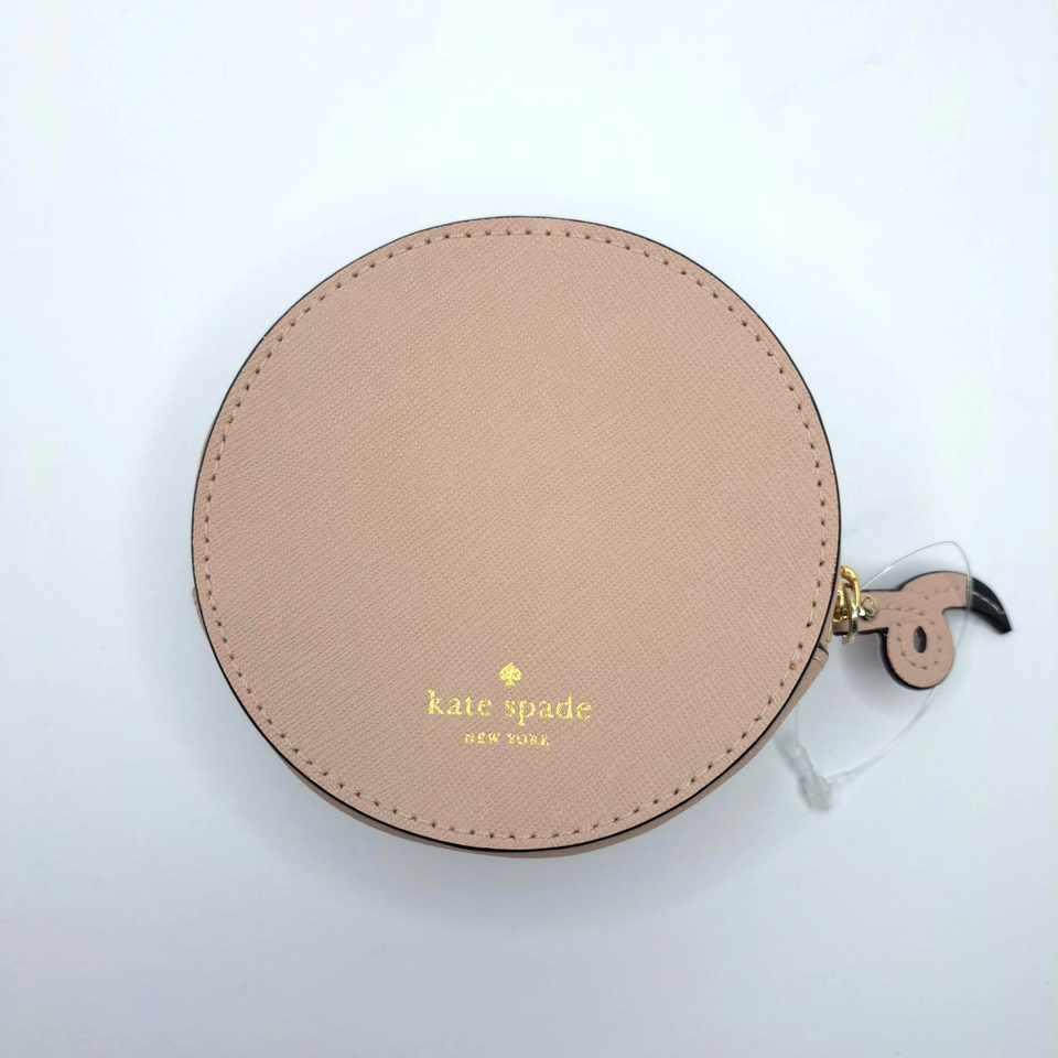 NWOT Kate Spade Pug Dog Large Coin Purse Zip Around Tan – Rare | eBay