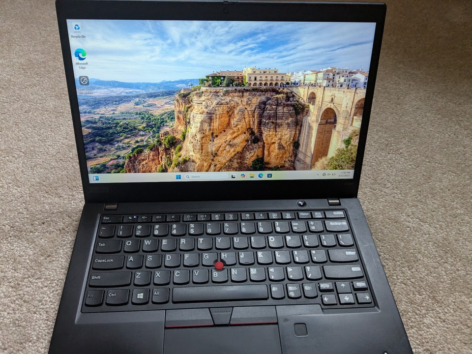 Lenovo ThinkPad x390 Laptop / i5 / 256Gb Storage / 8Gb Memory / Windows ...