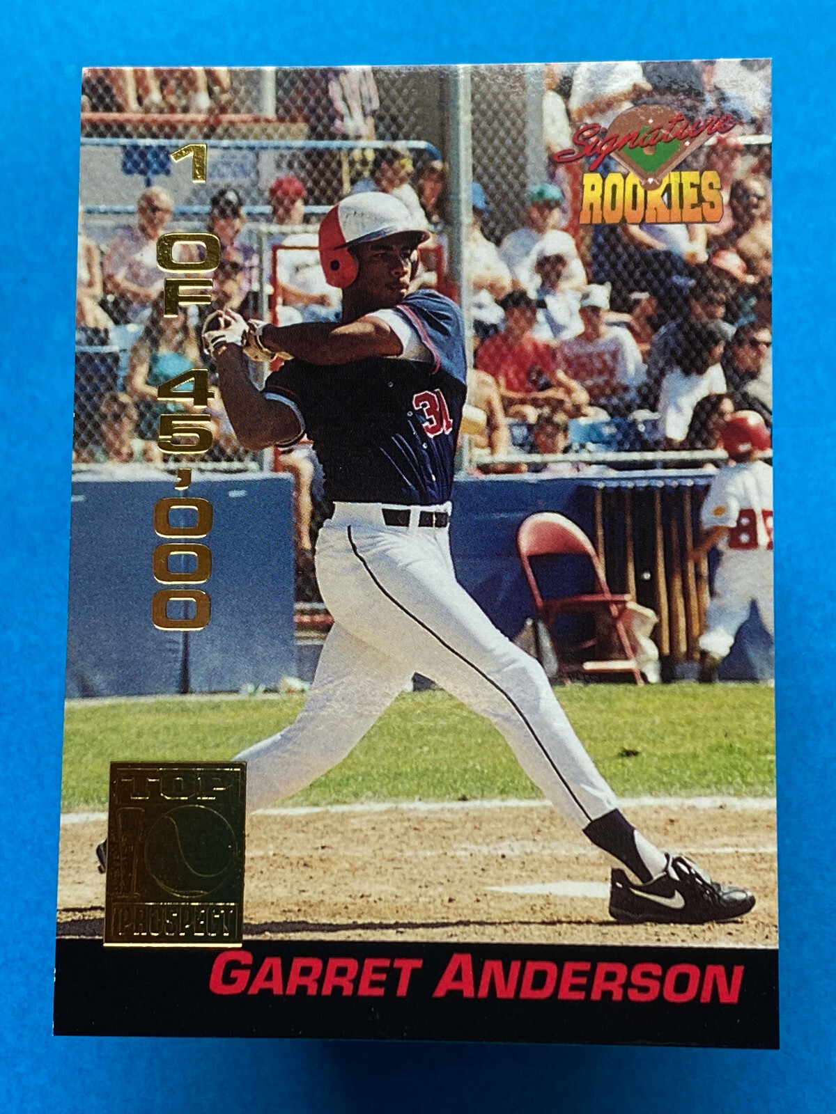 1994 Signature Rookies - Garret Anderson #5 Signatures /8650 (AU) for ...