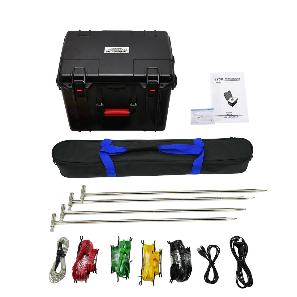 ETCR3300B Large-Scale Grounding Grid Earth Resistance Tester 0Ω～200Ω KD ...