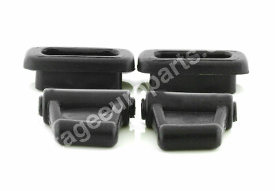 New Set of Black Sun Visor Clips Fits Mercedes W107 R107 380SL 450SL ...