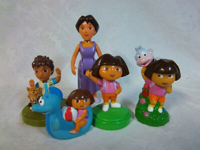 Mattel Dora the Explorer Stamp Diego Señora Márquez Mom 2.5" -5.5" Toy ...