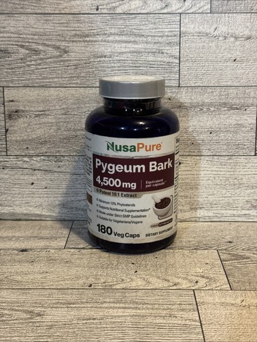 NusaPure Pygeum Bark 4500mg 180 Veggie Caps (Non-GMO & Gluten Free) | eBay
