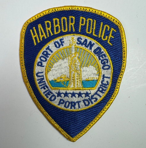 San Diego Port Harbor Police California CA Patch K8 | eBay