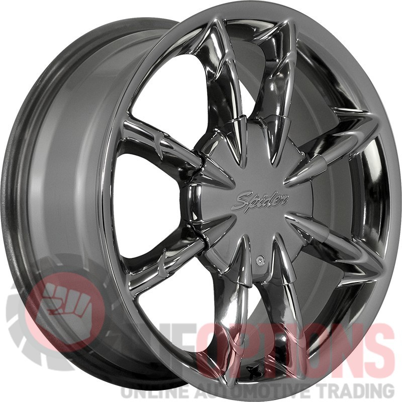 NEW SET OF 4 Enkei Spider 17x7 5-100/114.3 ET46 Rims Small - Medium 5 ...