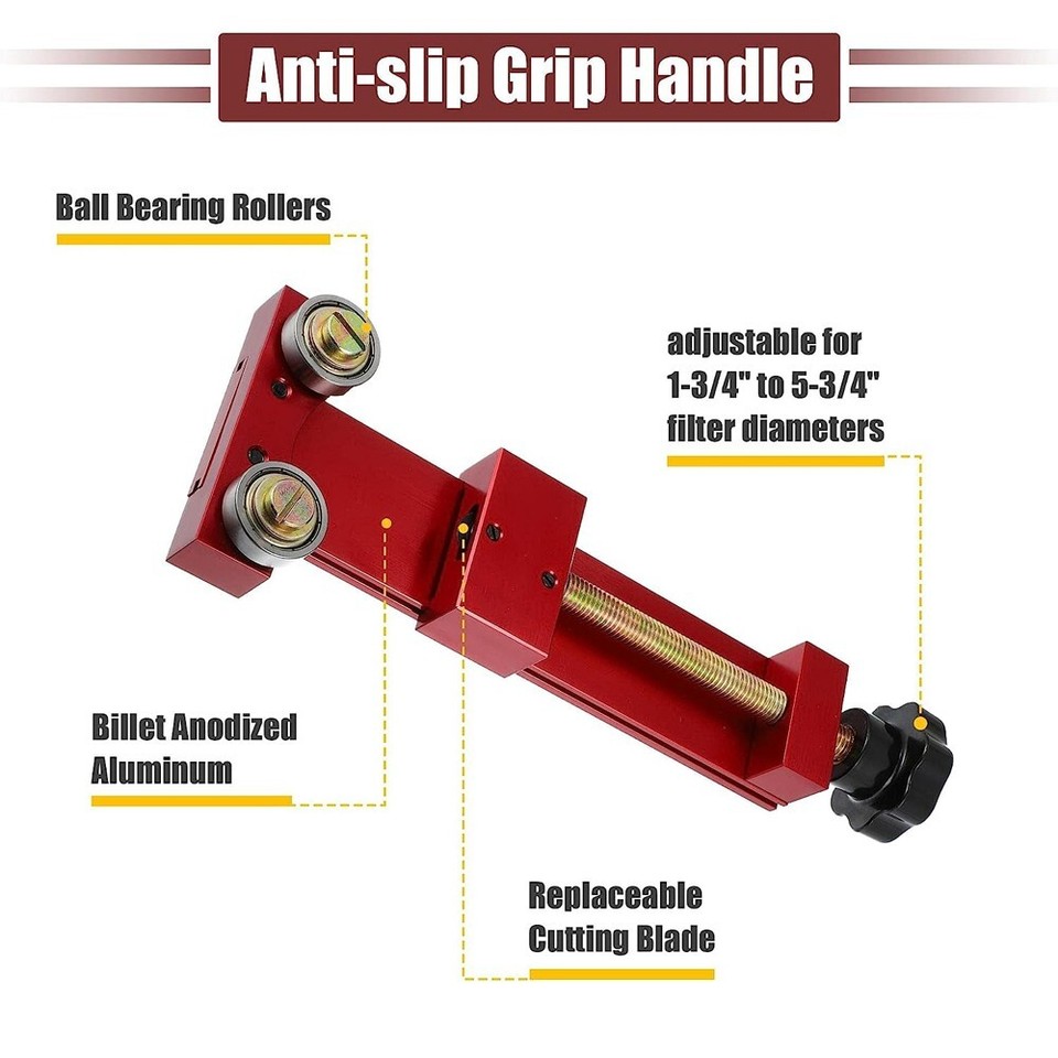 66490 Oil Filter Cutter Cutting Tool For Filter Cutting Range 2" to 5 ...