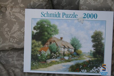 SCHMIDT 2000 Piece Jigsaw. Idyllic Scene. Fantastic Quality Jigsaw ...