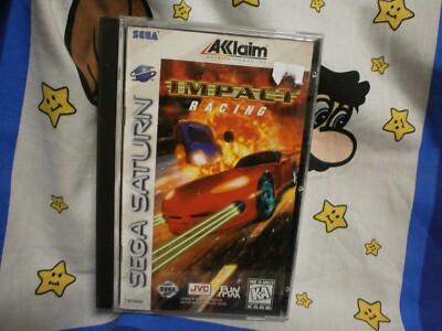 Sega Saturn Impact Racing Sega Saturn Game COMPLETE | eBay