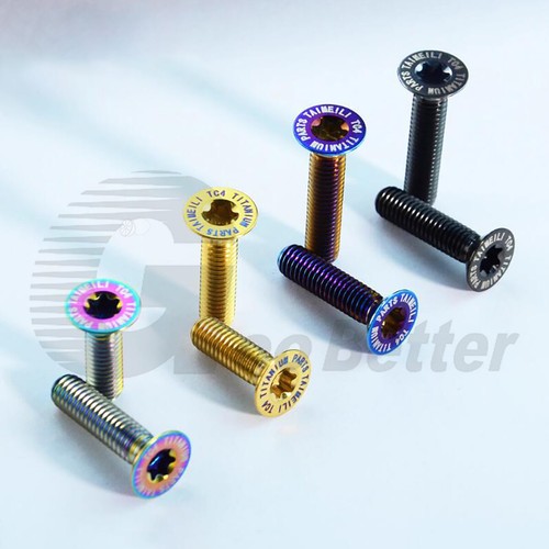 M5 Titanium Bolts Torx T25 Flat Head Countersunk Screw 12 15 20 30 35mm ...