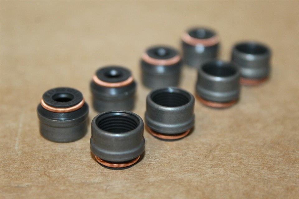 VW Audi Skoda Engines Set of 8 Valve stem seals 036109675A New Genuine ...