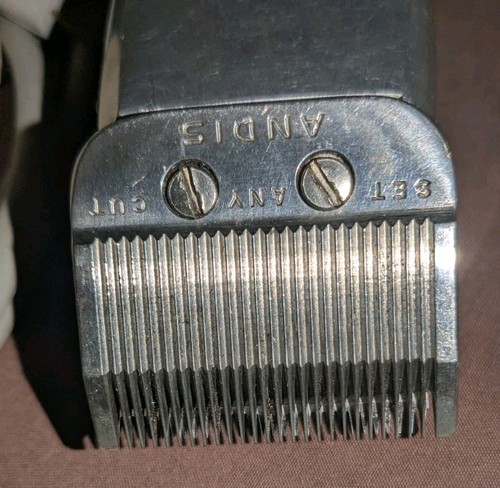 Vintage Andis Master Model M 2 Speed Electric Hair Clipper Heavy Steel ...