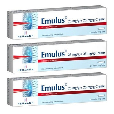 Emulus 25 mg/g + 25 mg/g Creme (3x30 g) 3 St | eBay.de