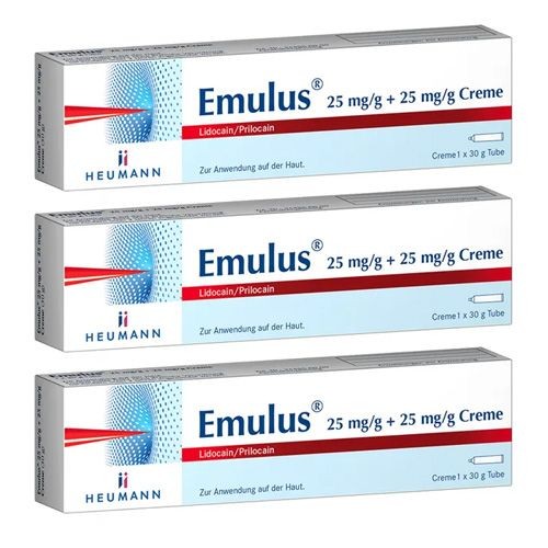 Emulus 25 mg/g + 25 mg/g Creme (3x30 g) 3 St | eBay.de