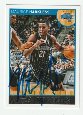 Maurice Harkless Signed 2013-14 Panini NBA Hoops Card Auto Magic ...