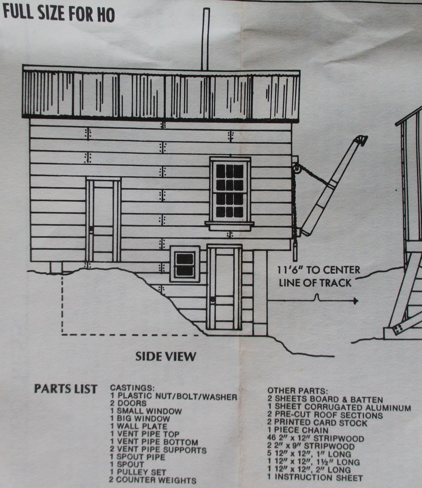 HO/HOn3: The Quincy & Torch Lake Water Tank, built in MI in 1890, a ...