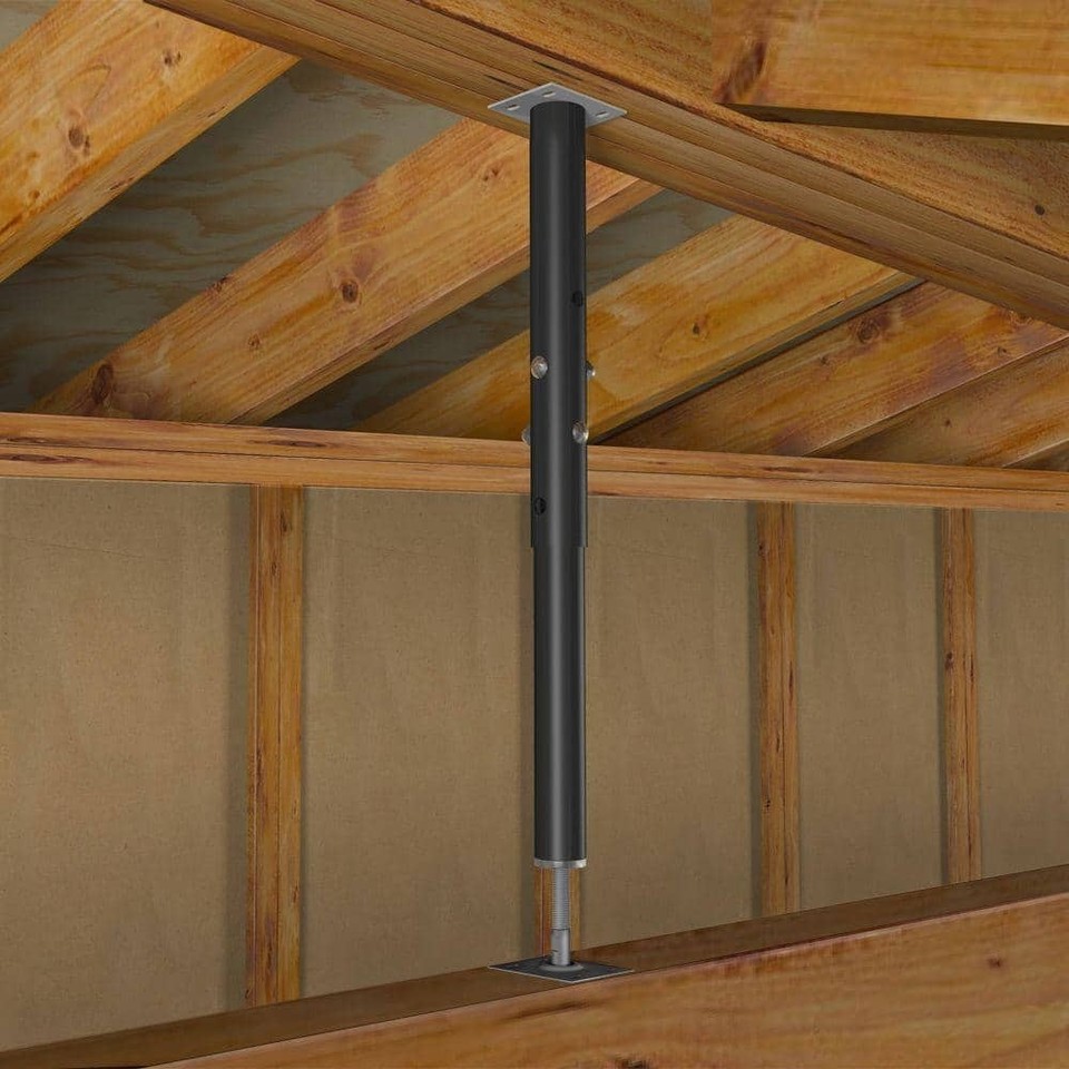 Jack Post Adjustable Floor Basement Support Beam Column Pole Galvanized ...