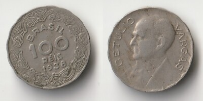 1938 Brazil 100 reis coin | eBay