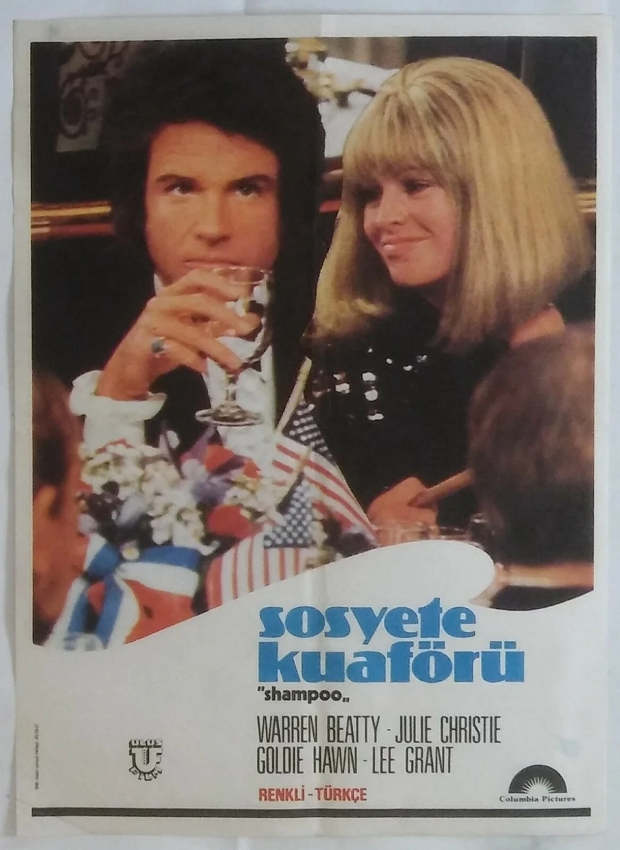 Warren Beatty Shampoo Poster