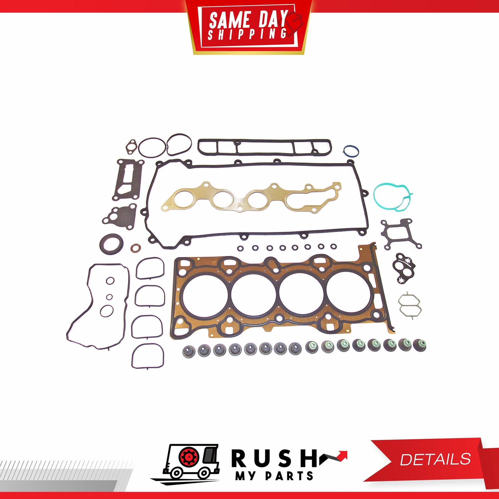 01-03 Master Engine Rebuild Kit For Ford Mazda B2300 2.3L L4 DOHC 16v ...