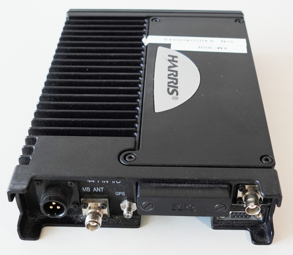 Harris XM-100F XG-100 Multiband Mobile Radio GPS VHF, UHF 700/800mhz | eBay