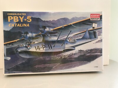 Academy Minicraft Consolidated PBY-5 CATALINA Model Airplane Kit 1:72 ...