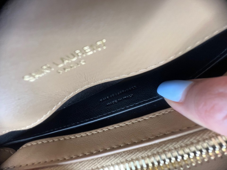 Stunner! YSL Yves Saint Laurent Small Lou Lou Puffer Bag NWT 494699 ...