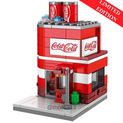 LEGOS COCA COLA Store Building Blocks [LIMITED EDITION 2024] FREE ...