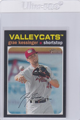 2020 TOPPS HERITAGE RC GRAE KESSINGER HOUSTON ASTROS MINOR LEAGUES ...