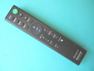 Genuine Sony Sound Bar Remote RMT-AH101U HT-CT380 HT-CT780 SA-CT380 SA ...