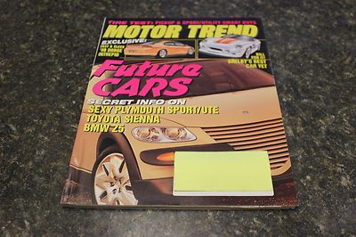 MOTOR TREND FUTURE CARS MARCH 1997 VOL.49 #3 9248-1 [BOX F] #918 | eBay