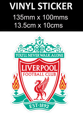 LIVERPOOL FC sticker bumper fridge pc Xbox skateboard XBOX soccer ...