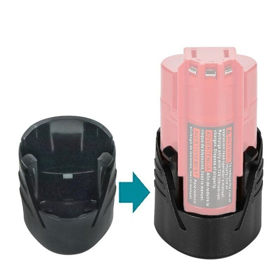 1-10PCS Battery Plastic Case Top Shell Cover for Milwaukee Cordless ...