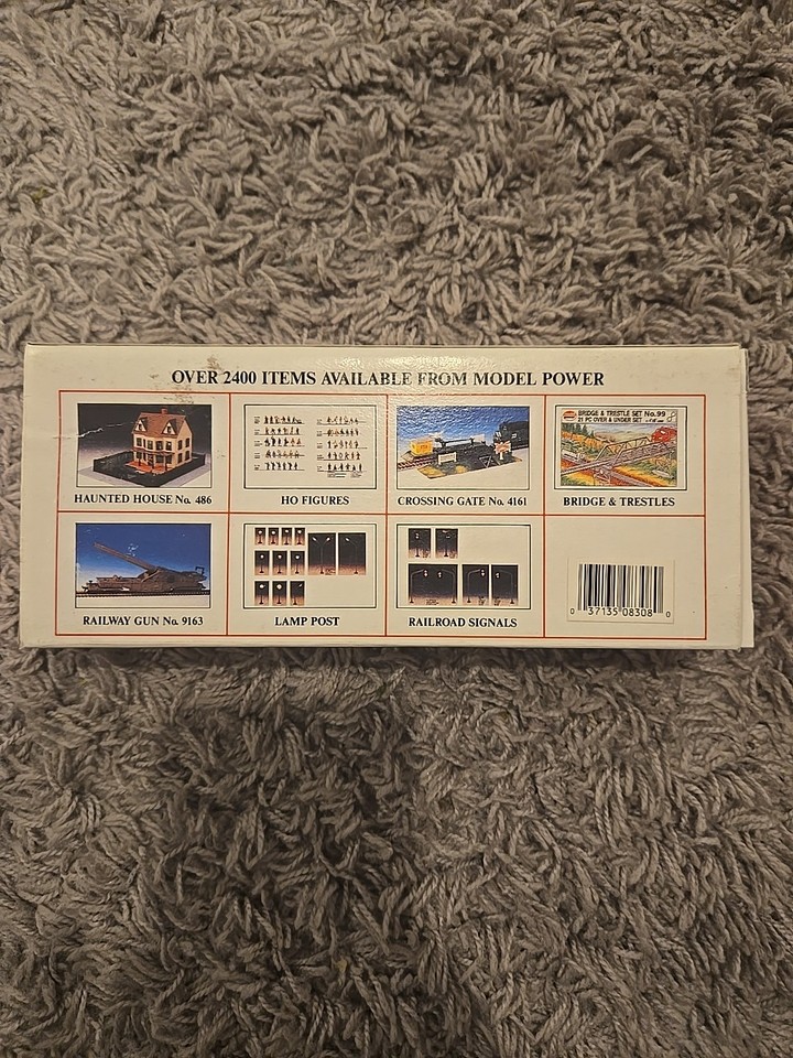 Model Power HO Scale - 51' Flat With Two 20' Containers #8308 Maine ...