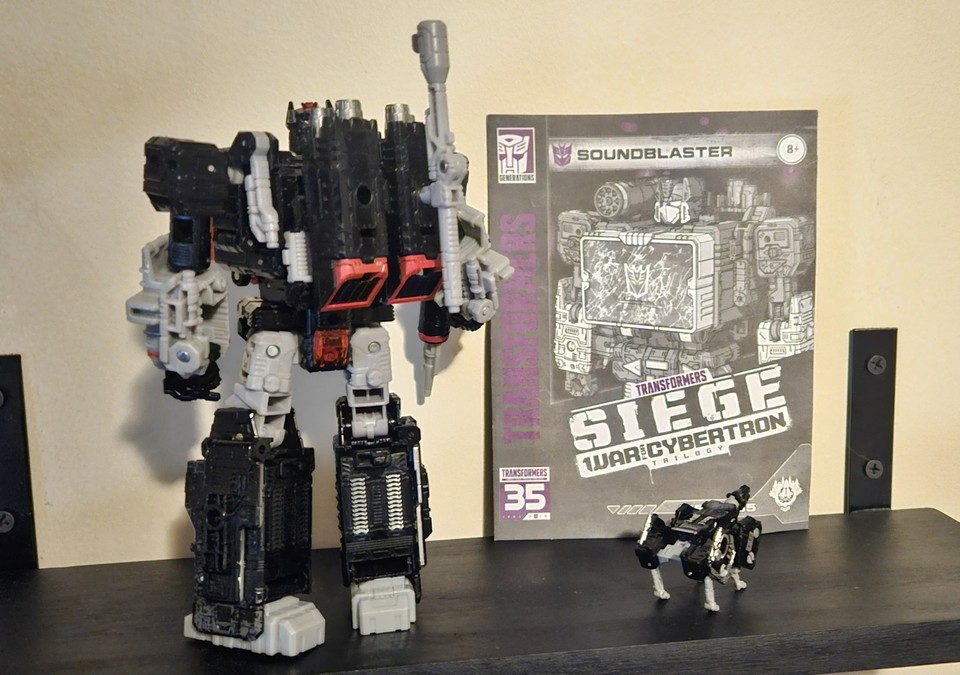 Transformers Siege Soundblaster And Ravage - COMPLETE | eBay