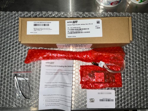 NEW SolarEdge Cell-B-R05-US-S-S2 Cellular GSM Plug-In Kit with Antenna ...