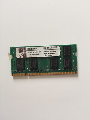 RAM KINGSTON 2GB 2Rx8 PC2-6400S 666-12-E2 513766-001 | eBay
