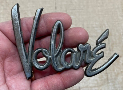 Vintage Metal Plymouth Volare Car Badge Emblem 1970's Rare Collectible ...
