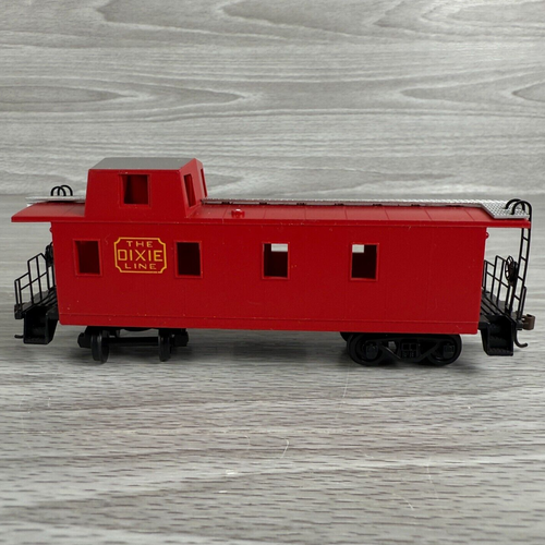HO Scale Bachmann Caboose Dixie Line Red Freight Train Car | eBay
