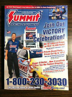 Summit Racing Equipement January February 2006 Catalog | eBay