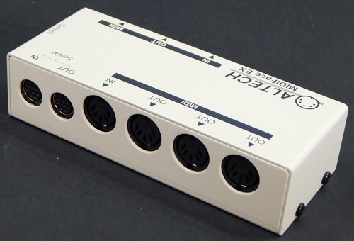 ALTECH MIDIface EX MIDI & SERIAL INTERFACE SWITCH BOX By ALTEC LANSING ...