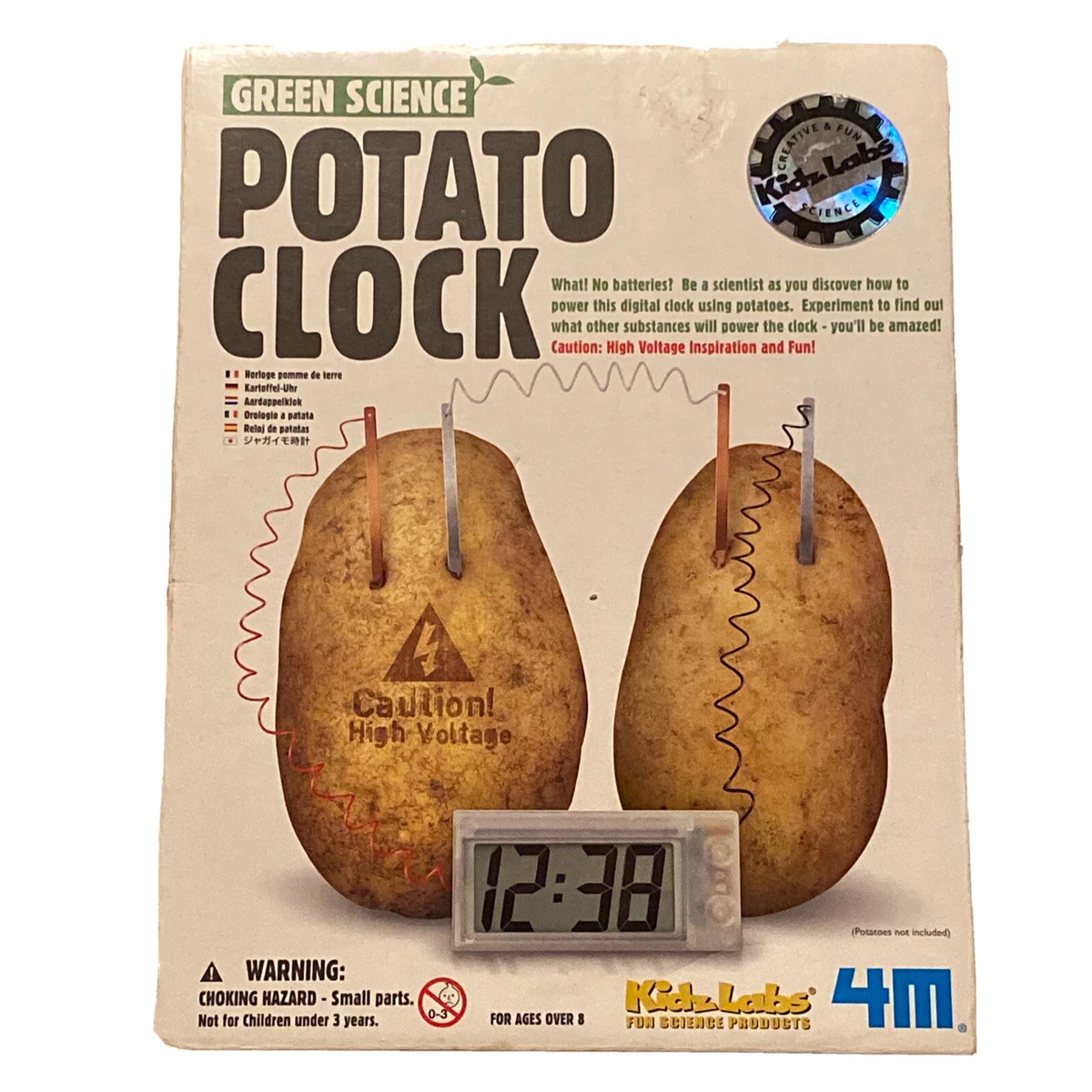 Green Science Potato Clock
