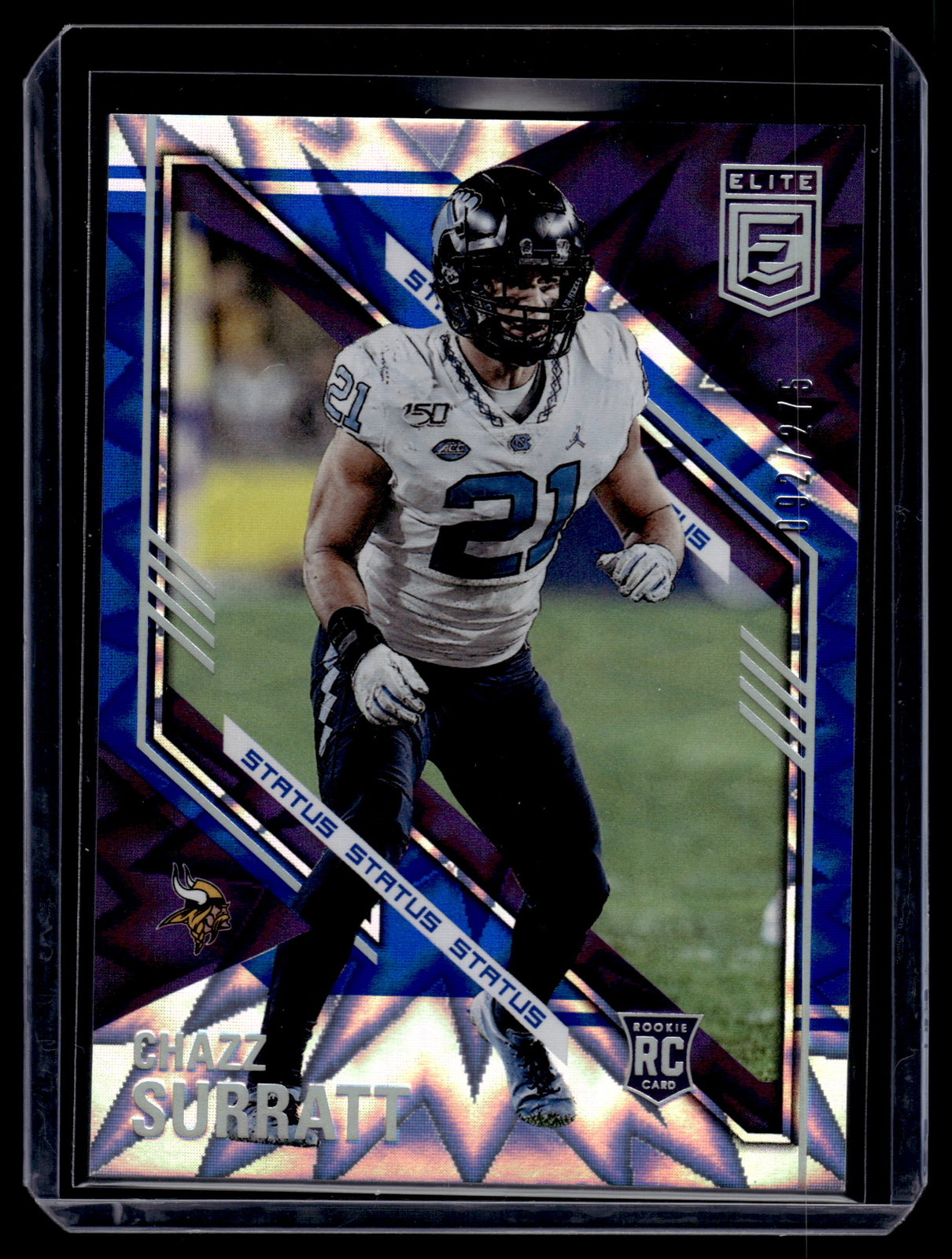 Chazz Surratt 2021 Panini Elite Status Explosion Rookie Card /275 #164 ...