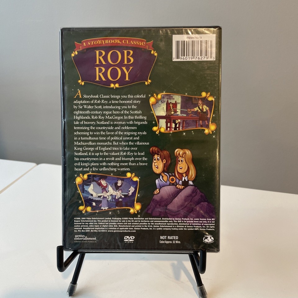 Rob Roy Classic (DVD) NEW Sealed Animated | eBay