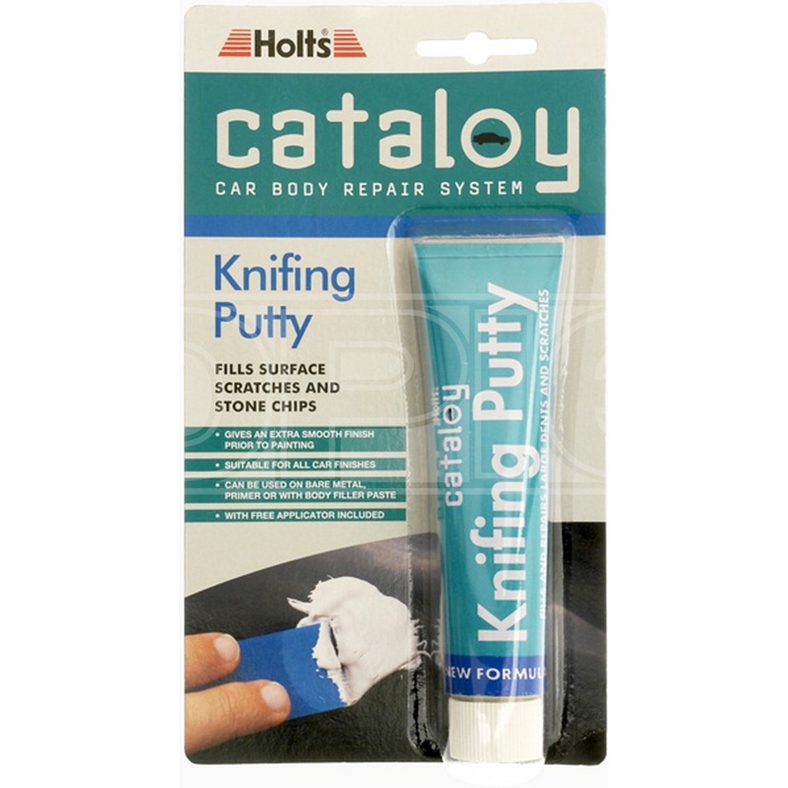 Holts Cataloy Knifing Putty Vehicle Bodywork Surface Filler - 100g Tube ...
