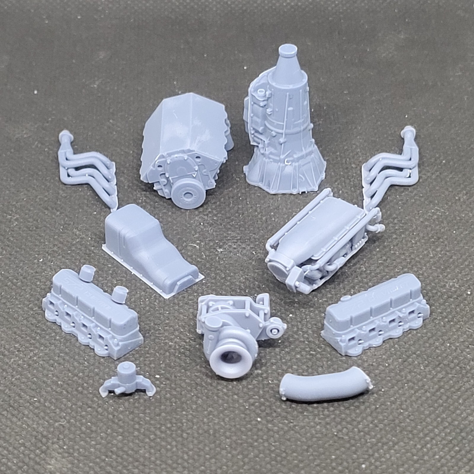Procharged 572 BBC model engine resin 3D printed 1:24-1:8 scale | eBay