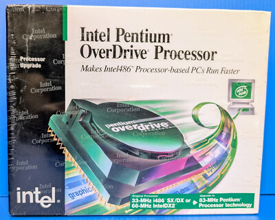 Intel BOXPODP5V83 OverDrive Processor Sealed Box | eBay