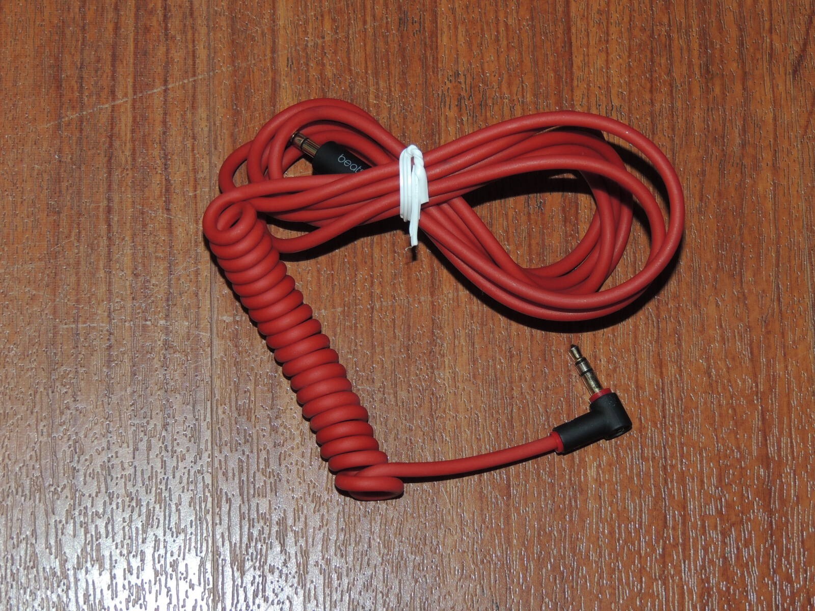 Genuine Coiled Audio Cable for Beats by Dre MIXR Studio Headphones - RED
