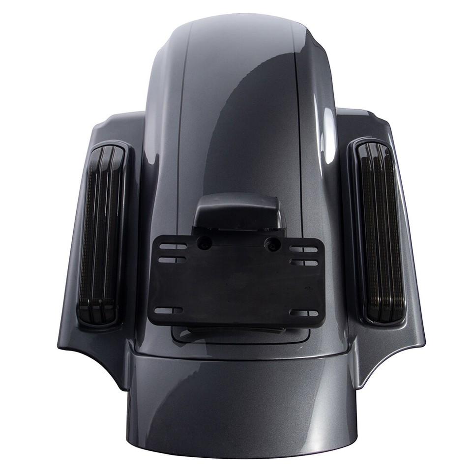 Charcoal Pearl CVO Rear Fender System Pinstripes For 14+ Harley FLHR ...