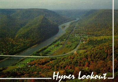 Hyner Lookout Pennsylvania Postcard | eBay